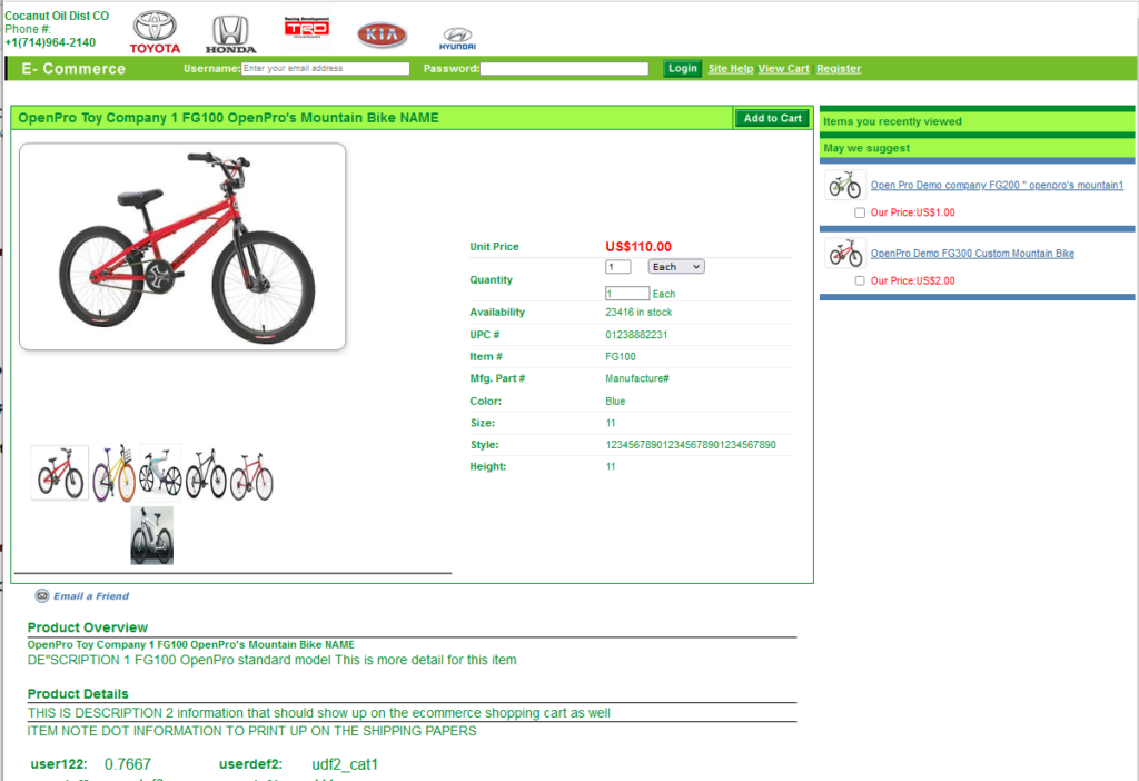 Ecommerce Software Business Management Software - OpenPro ERP software